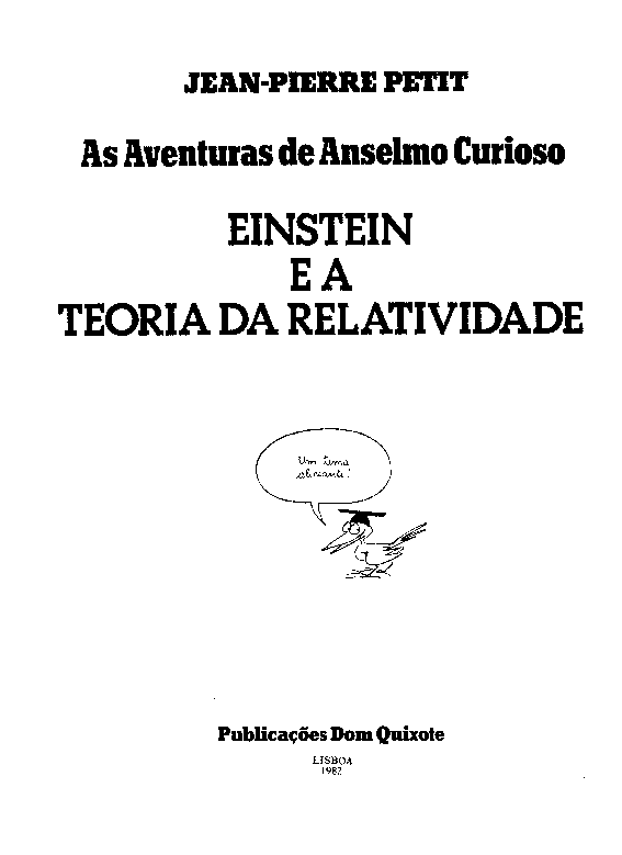 (PDF) EINSTEIN A TEORIA DA RELATIVIDADE | Sérgio Barbosa - Academia.edu
