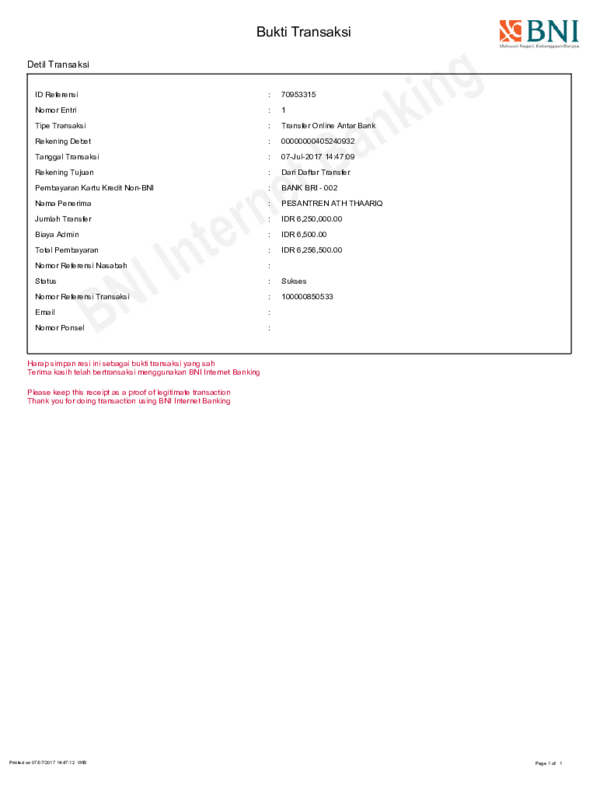 (PDF) Bukti Transaksi