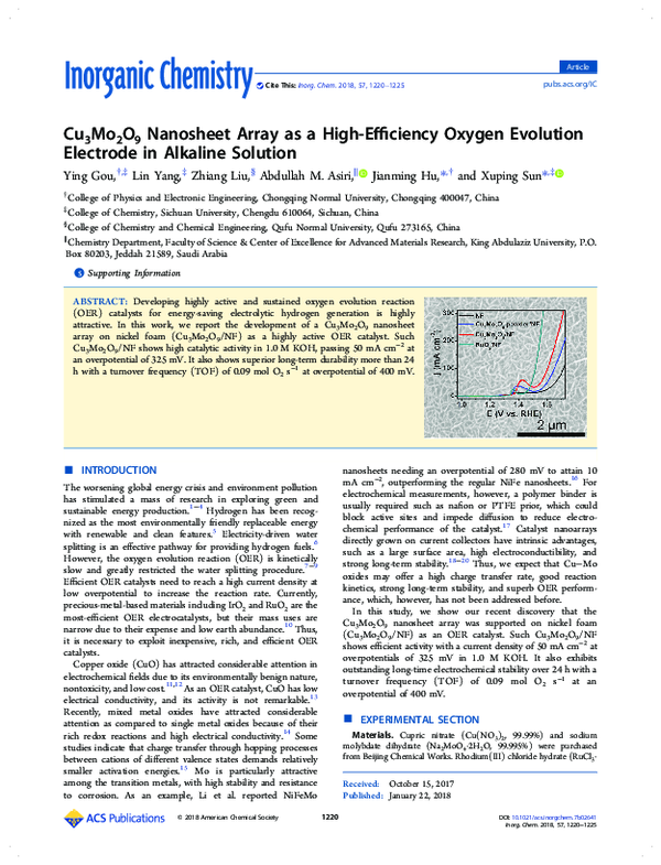 (PDF) Inorg. Chem. 2018, 57, 1220−