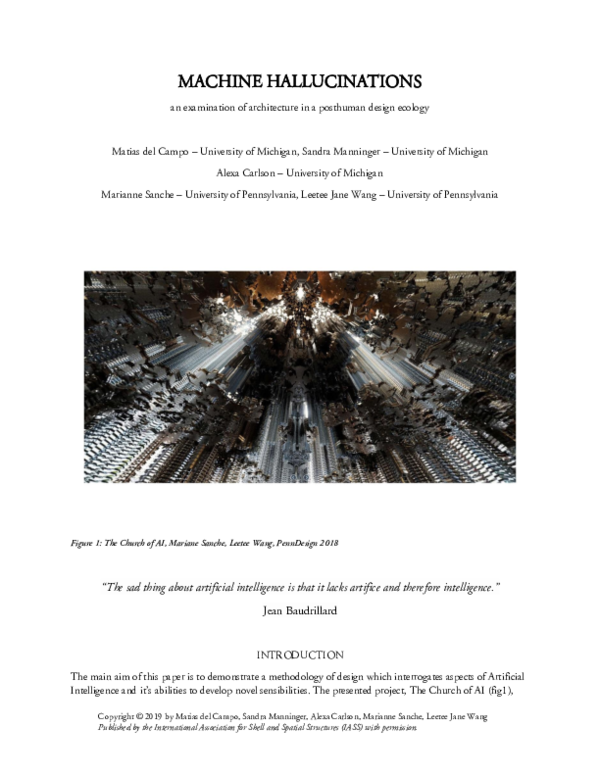 (PDF) MACHINE HALLUCINATIONS