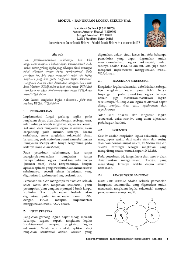 (PDF) Laporan Praktikum -Laboratorium Dasar Teknik Elektro -STEI ITB ...