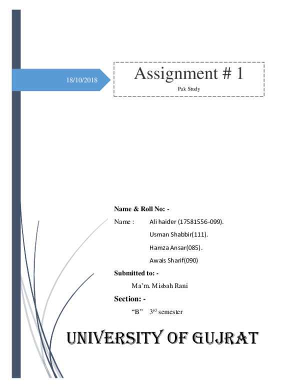 (DOC) OOAD assignment | USMAN GUJJAR - Academia.edu