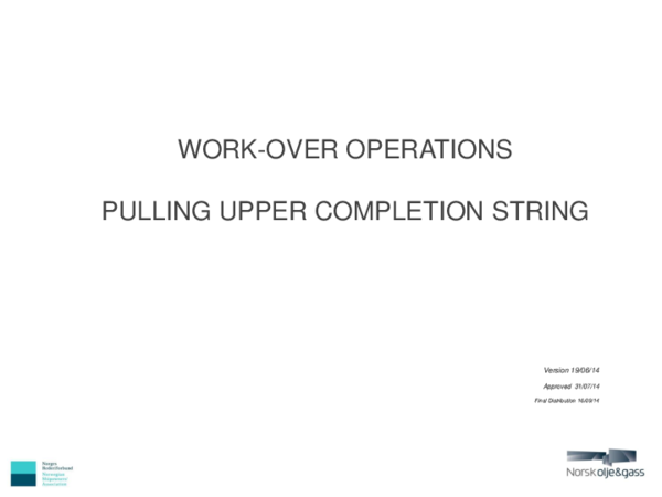 (PDF) WORK-OVER OPERATIONS PULLING UPPER COMPLETION STRING