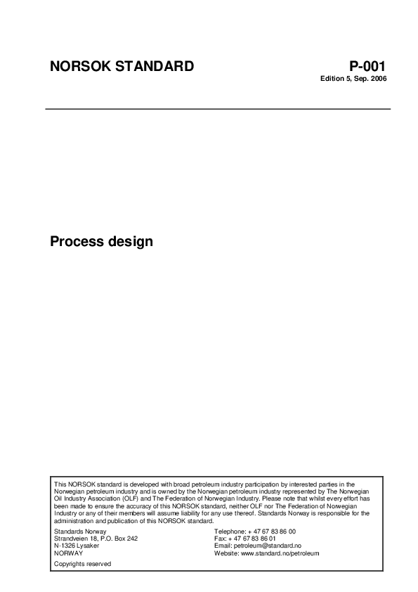 (PDF) NORSOK P-