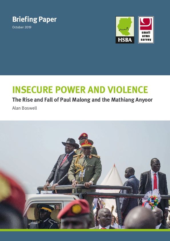 (PDF) Insecure Power and Violence: The Rise and Fall of Paul Malong and ...