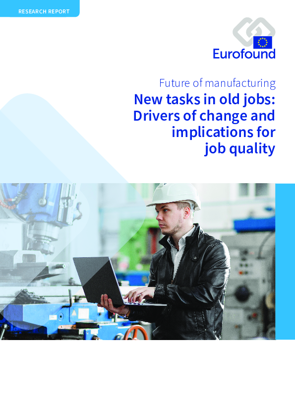 (PDF) New tasks in old jobs: Drivers of change and implications for job ...