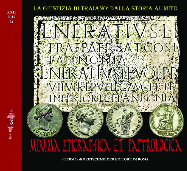 (PDF) PLINY, TRAJAN AND THE JUSTICE: 458. Tanta quanta sunt (Plin. Pan ...