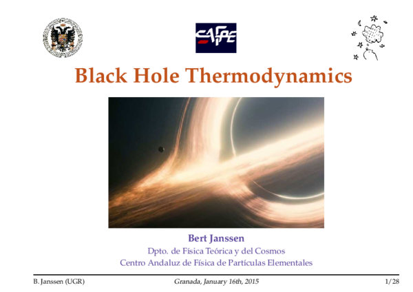 (PDF) Black Hole Thermodynamics