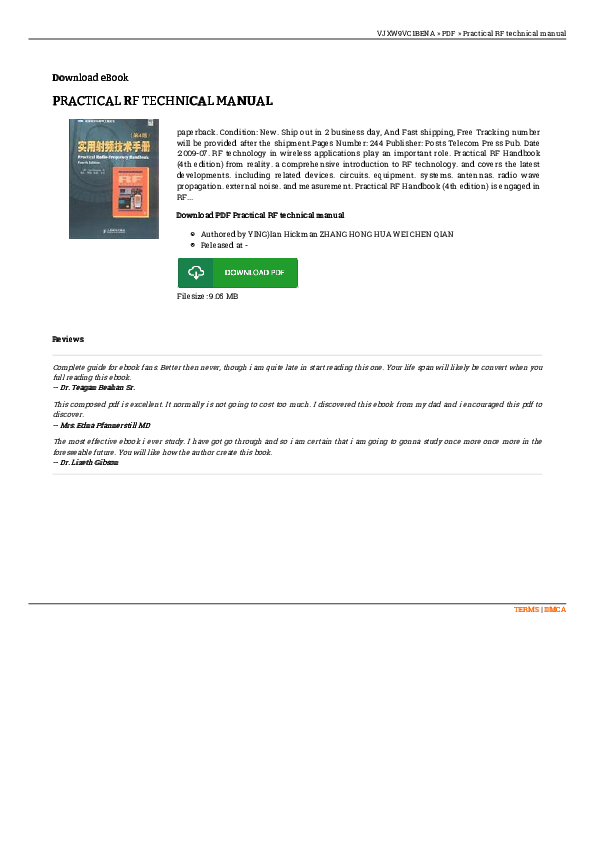 (PDF) PRACTICAL RF TECHNICAL MANUAL
