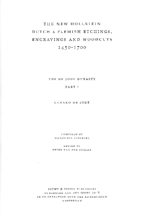(PDF) The De Jode Dynasty (The New Hollstein Dutch & Flemish Etchings ...