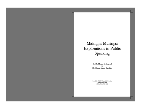 (PDF) Introduction to Midnight Musings: Explorations in Public Speaking