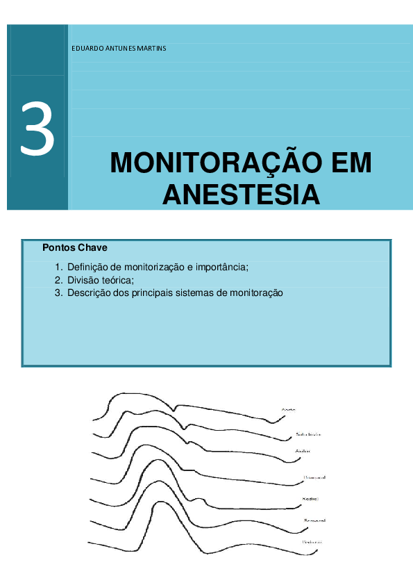 (PDF) MONITORAÇÃO EM ANESTESIA