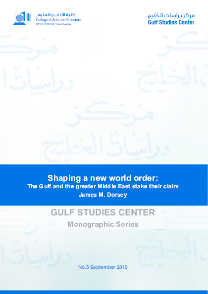 (PDF) Shaping a new world order: The Gulf and the greater Middle East ...