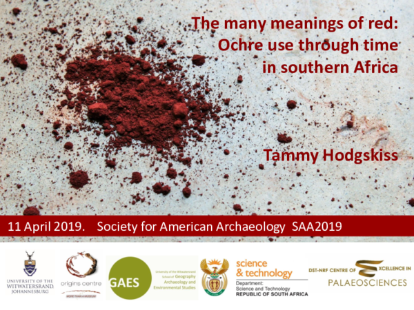(PDF) The many meanings of red: Ochre use through time in southern Africa