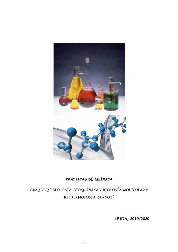 (PDF) PRÁCTICAS DE QUÍMICA