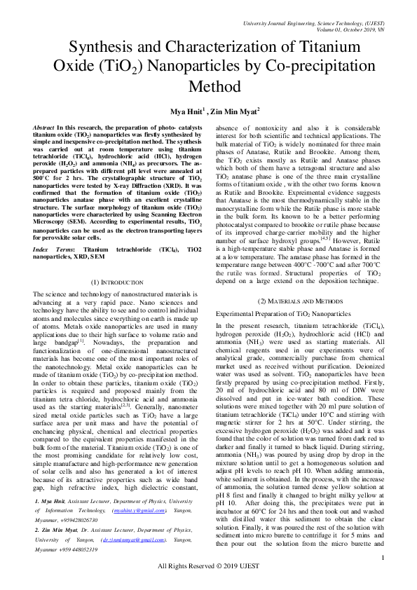 (PDF) Daw Mya Hnit (UJEST) | YE MIN THU - Academia.edu