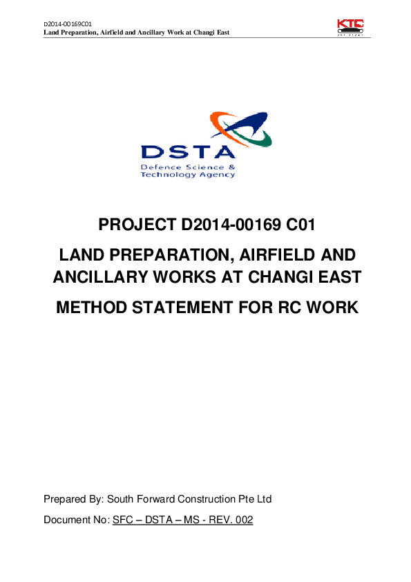 (PDF) PROJECT D2014-00169 C01 LAND PREPARATION, AIRFIELD AND ANCILLARY ...