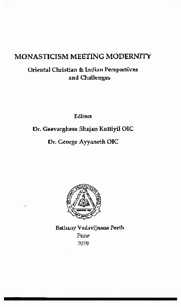 (PDF) An Ecclesiology of Monastic and Clerical Vocations in the Letters ...