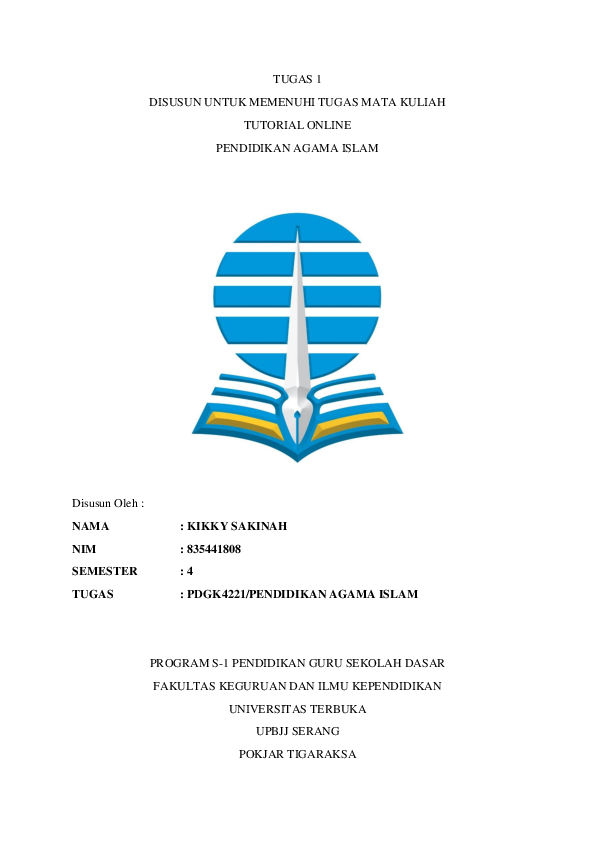 (PDF) TUGAS 1 Pendidikan Agama Islam