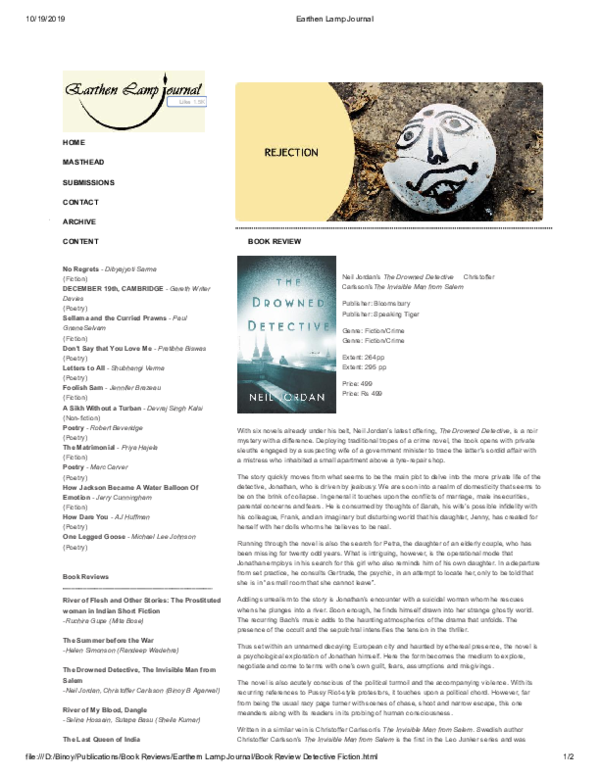 (PDF) Crime Noir Fiction