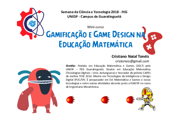 (PDF) Gamificação e Game Design na Educação Matemática