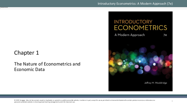 (PPT) CH01 Wooldridge 7e PPT 2pp