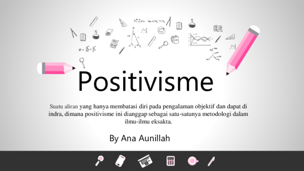 (PPT) POSITIVISME AUGUSTE COMTE