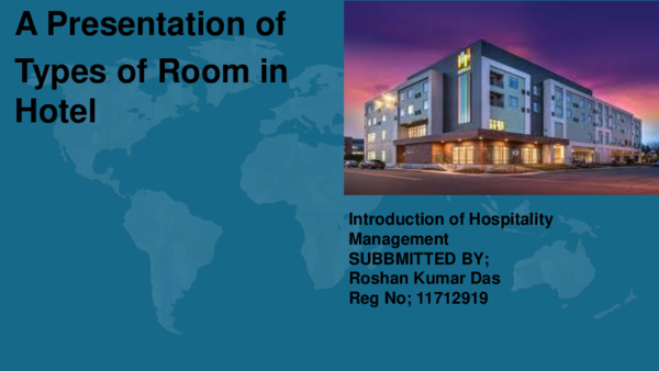 (PPT) Introduction of Hospitality Management