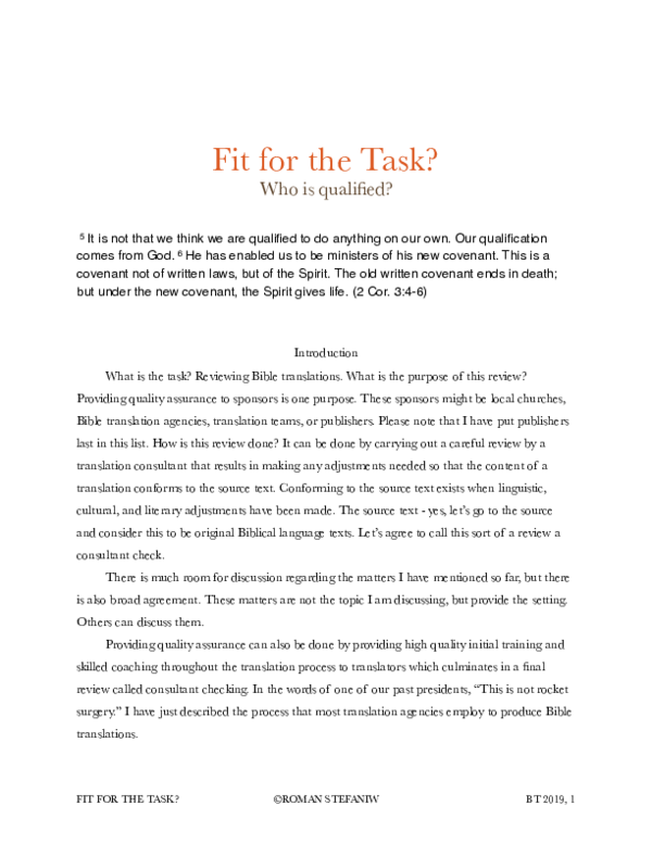 (PDF) Fit for the Task - final