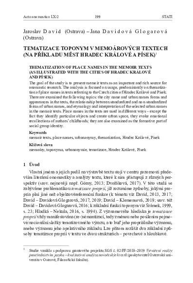 (PDF) Acta onomastica