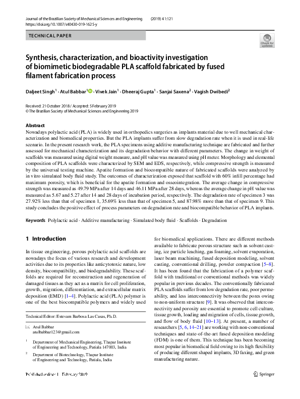 (PDF) Synthesis, characterization, and bioactivity investigation of ...