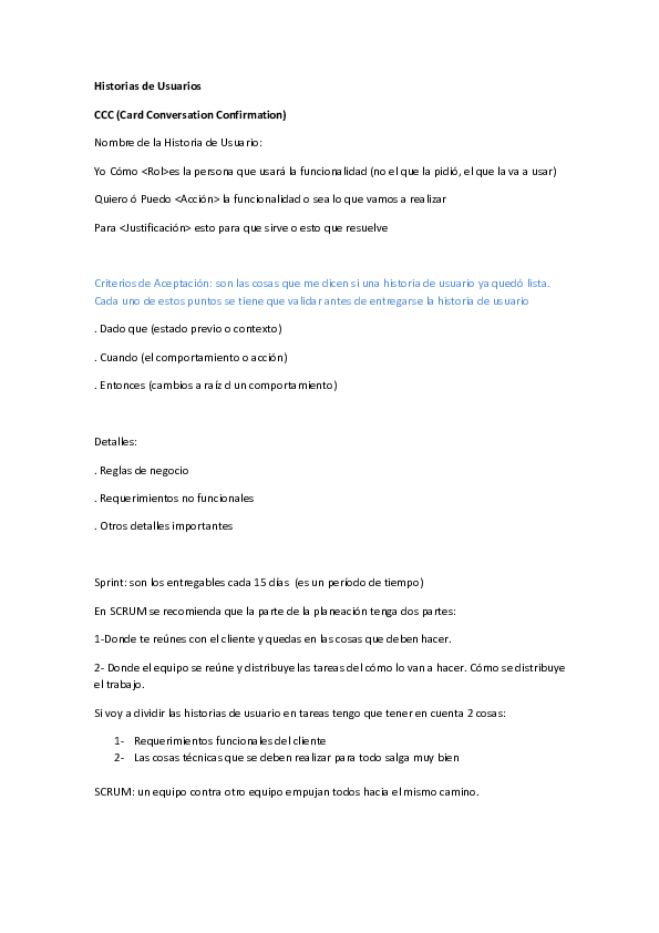 (DOC) Historias de Usuarios CCC (Card Conversation Confirmation