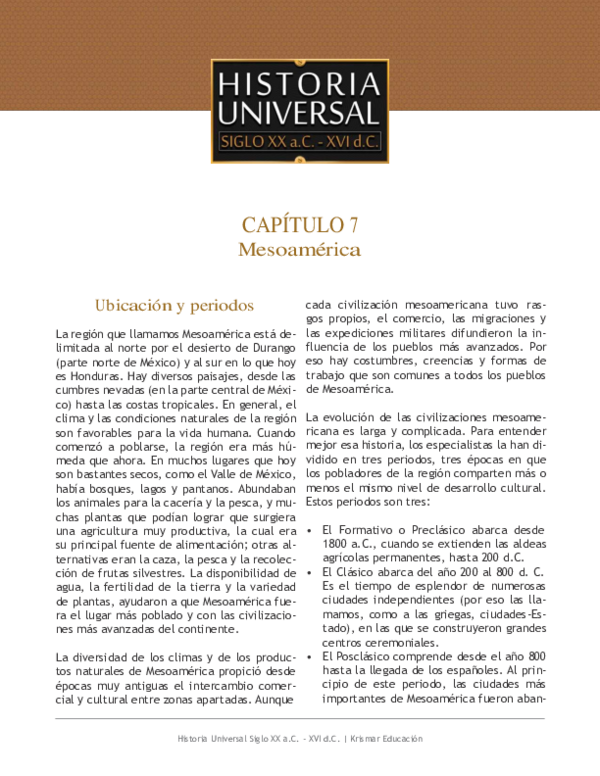 (PDF) Mesoamerica
