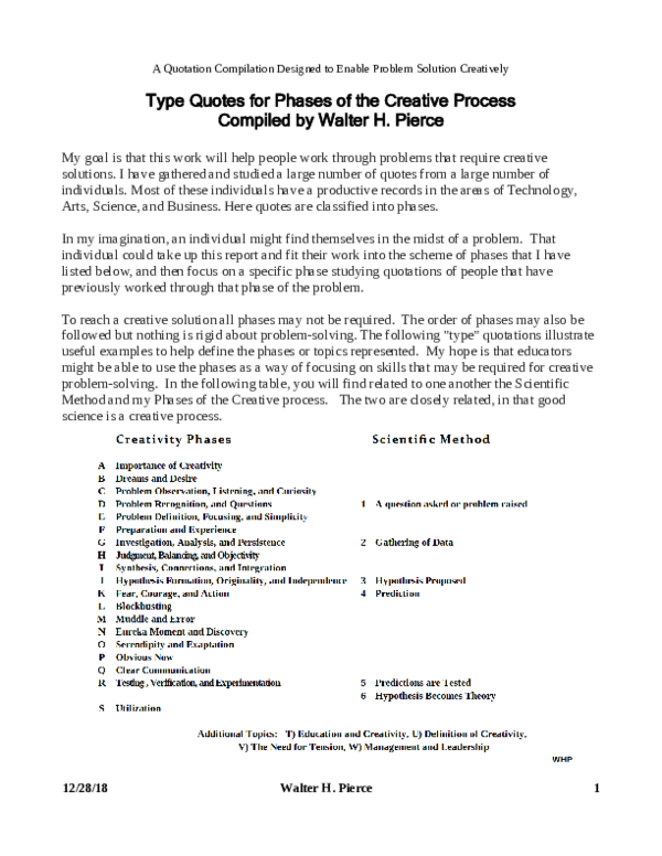 (PDF) A Quotation Compilation Designed to Enable Problem Solution ...