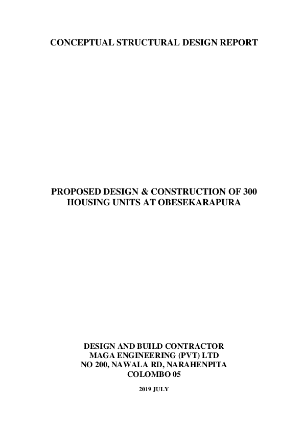 (DOC) CONCEPTUAL STRUCTURAL DESIGN REPORT PROPOSED DESIGN ...