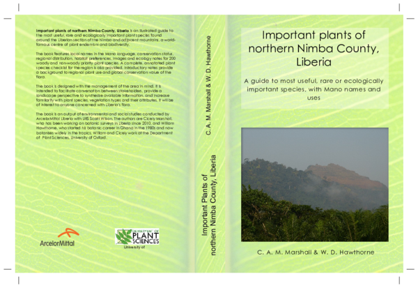 (PDF) Important plants of northern Nimba County, Liberia