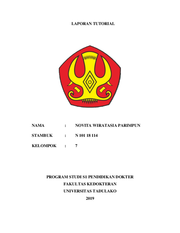 (DOC) LAPORAN TUTORIAL SKENARIO