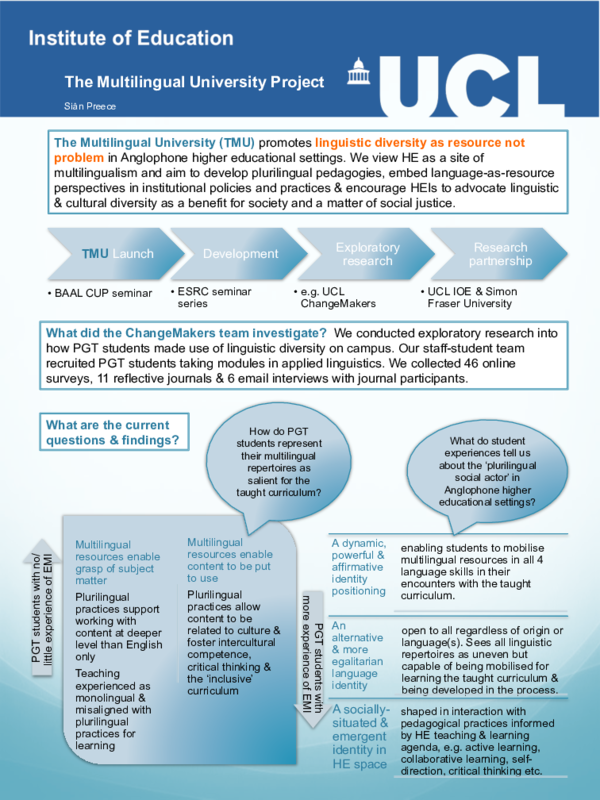 (PDF) The Multilingual University Project
