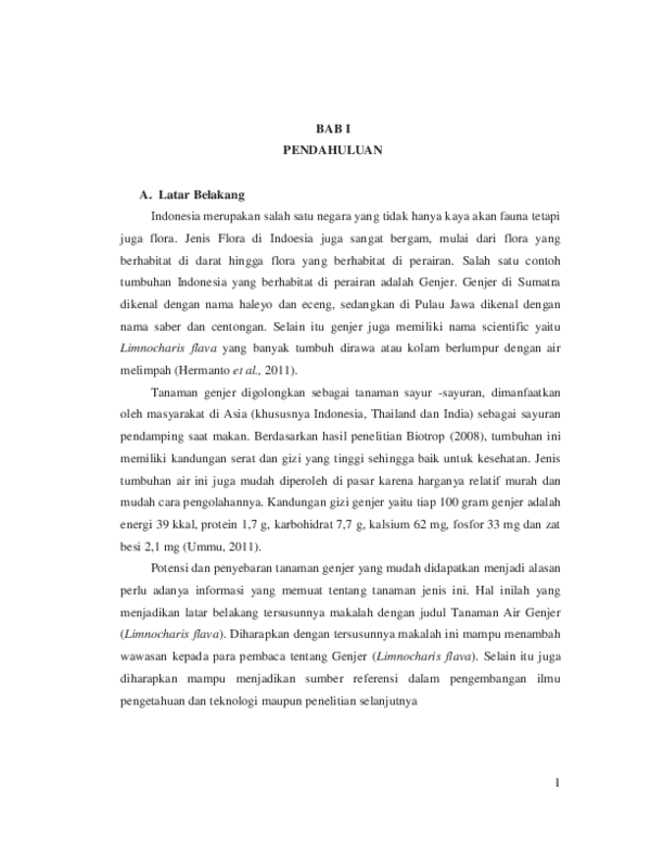 (DOC) Budidaya genjer