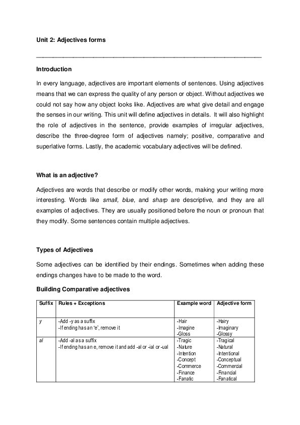 (DOC) Academic adjectives.ppt | zweli kunene - Academia.edu