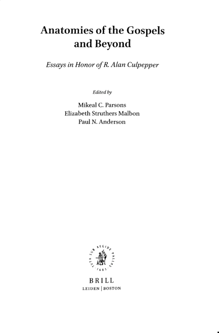 (PDF) Breathing New Life into Narrative Criticism_Anatomies of the ...