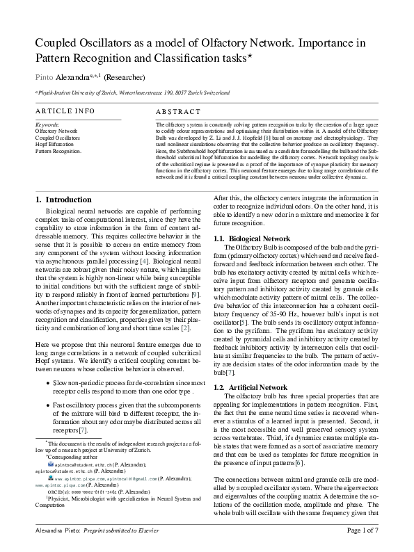 n coupled oscillators