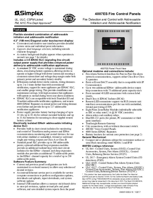 (PDF) CENTRAL DE ALARMAS SIMPLE-4007ES | Axel Quiroga Castelo ...