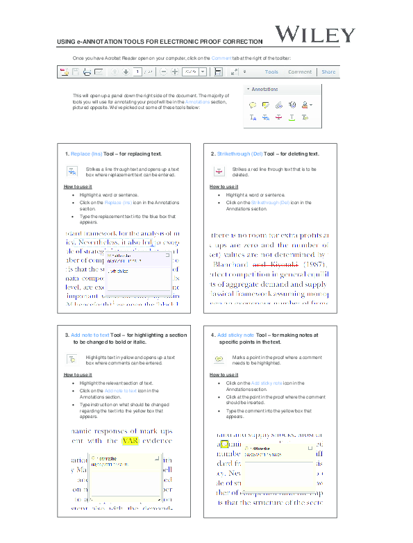 (PDF) USING e-ANNOTATION TOOLS FOR ELECTRONIC PROOF CORRECTION TION