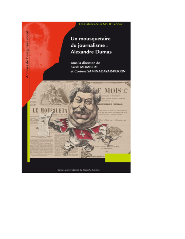 (PDF) « Dumas journaliste romancier : la geste de Garibaldi