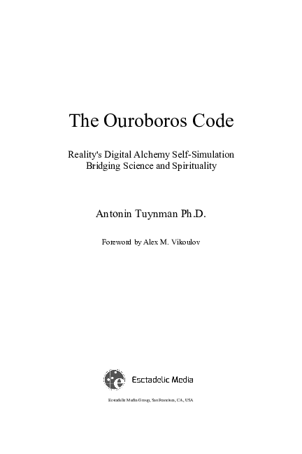 (PDF) The Ouroboros Code: Reality's Digital Alchemy Self-Simulation ...