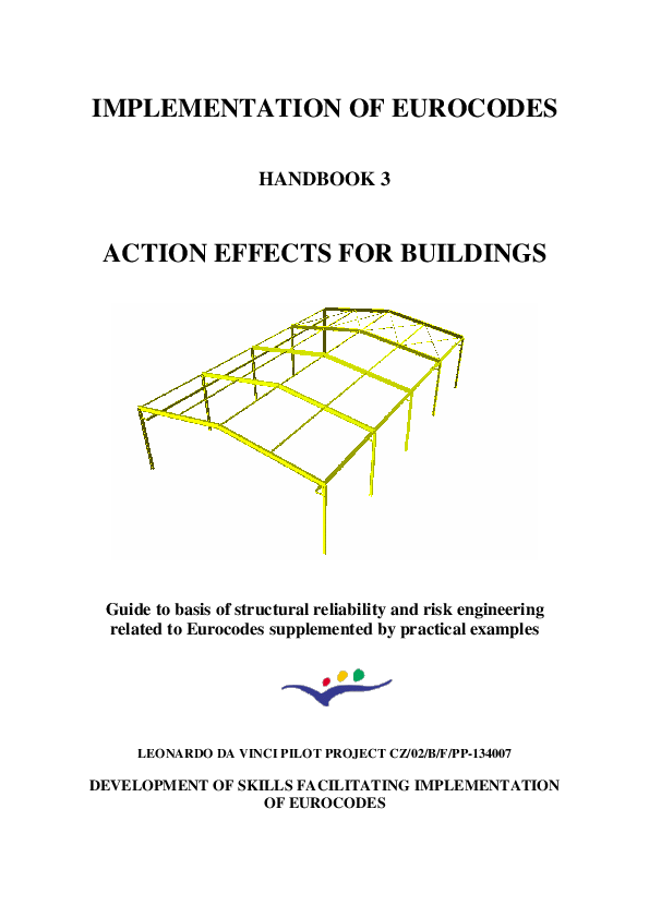 (PDF) IMPLEMENTATION OF EUROCODES HANDBOOK 3 ACTION EFFECTS FOR BUILDINGS Guide to basis of ...