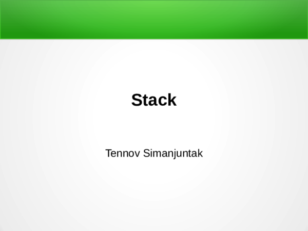 (PDF) Stack Algoritma dan Struktur Data
