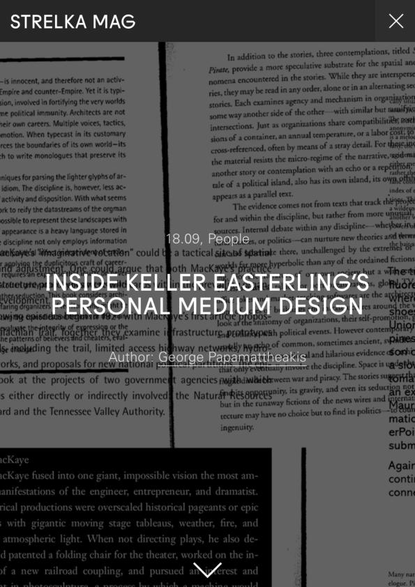 (PDF) Inside Keller Easterling 's Personal Medium Design *an interview