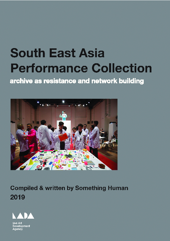 (PDF) Parallel Contemporaries: Situating Performance Art from Southeast ...